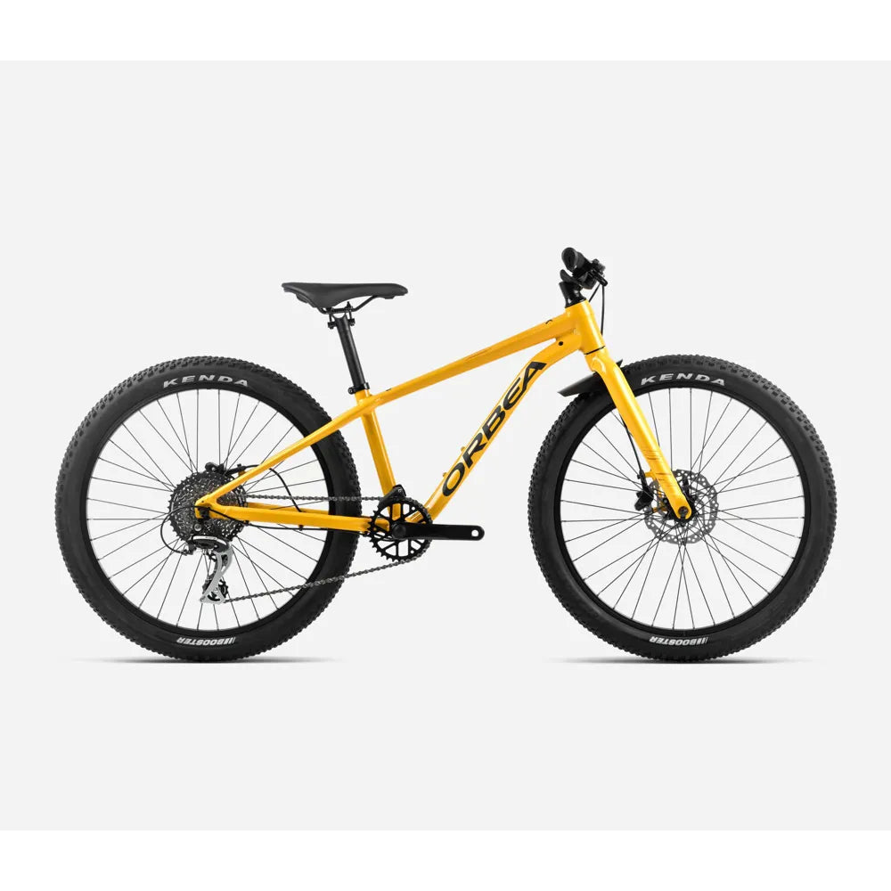 2024 Orbea MX24 Team Disc 24 Inch Kids Mountain Bike in Mango | 99 ...