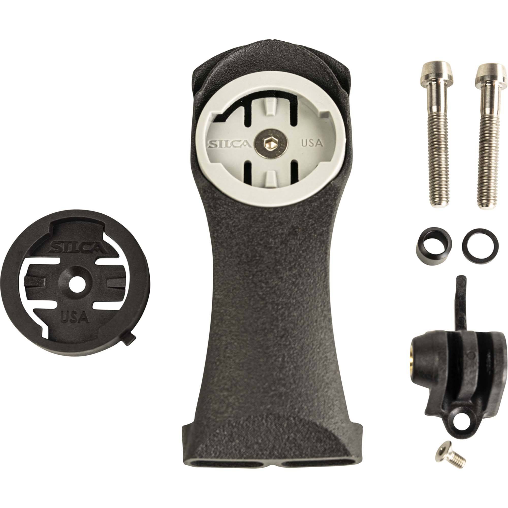 Silca Chisela 3D Printed Titanium Computer Mount in Black | 99 Bikes ...